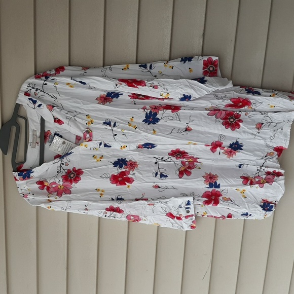 Woman Within | Tops | Nwt Woman Within Floral Top 0 Rayon Plus Size 3x ...
